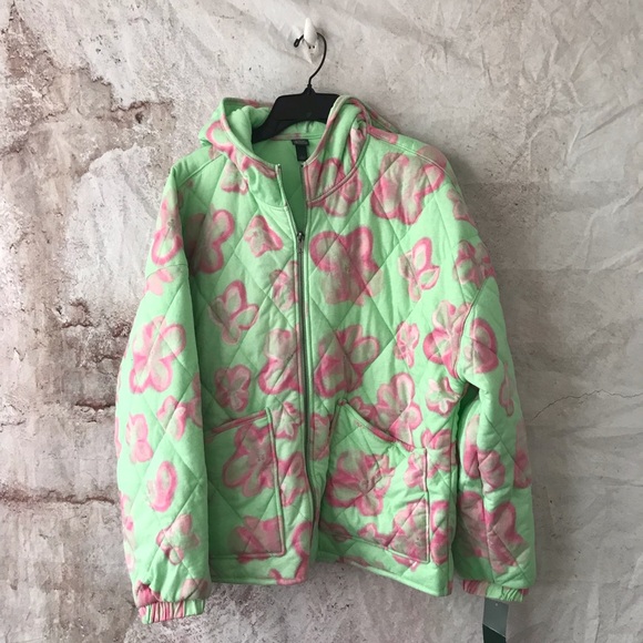 wild fable | Jackets & Coats | Nwtwild Fable Quilted Fullzip Hooded ...